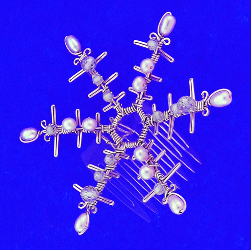 Snowflake Contest 2010: Wire Jewelry | Wire Wrap Tutorials | Jewelry ...