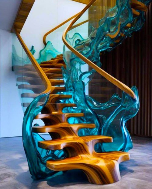 Color Inspiration - Splish Splash Stairs | Wire Jewelry Design