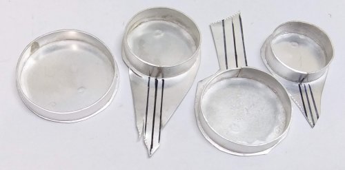 Treasure Bezel Cups | Metalwork