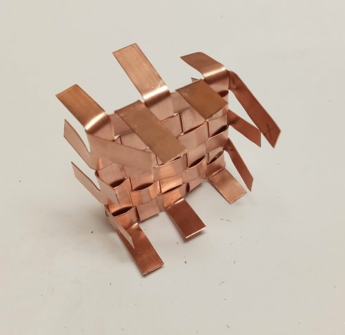Make Woven Metal Strips to Use in Your Designs | Metalwork