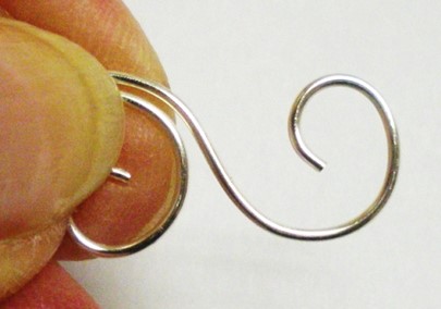 Waves on the Beach Earrings | Wire Weaving
