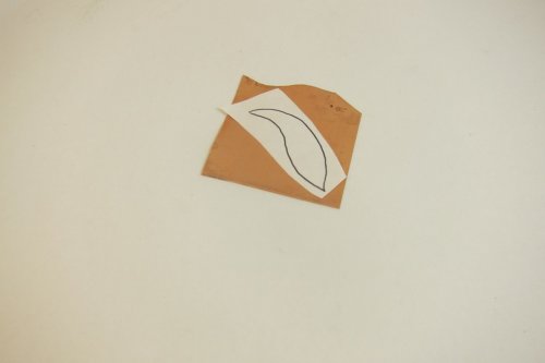 Securing a Paper Pattern to Sheet Metal | General Education